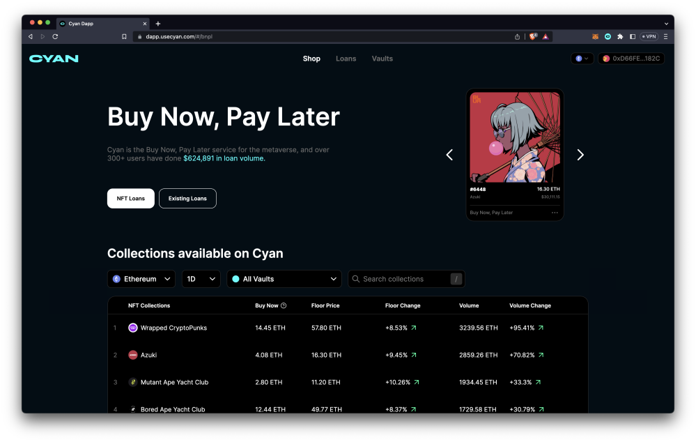 Introducing Cyan v2: A New Era of NFT Finance - CYAN | Article
