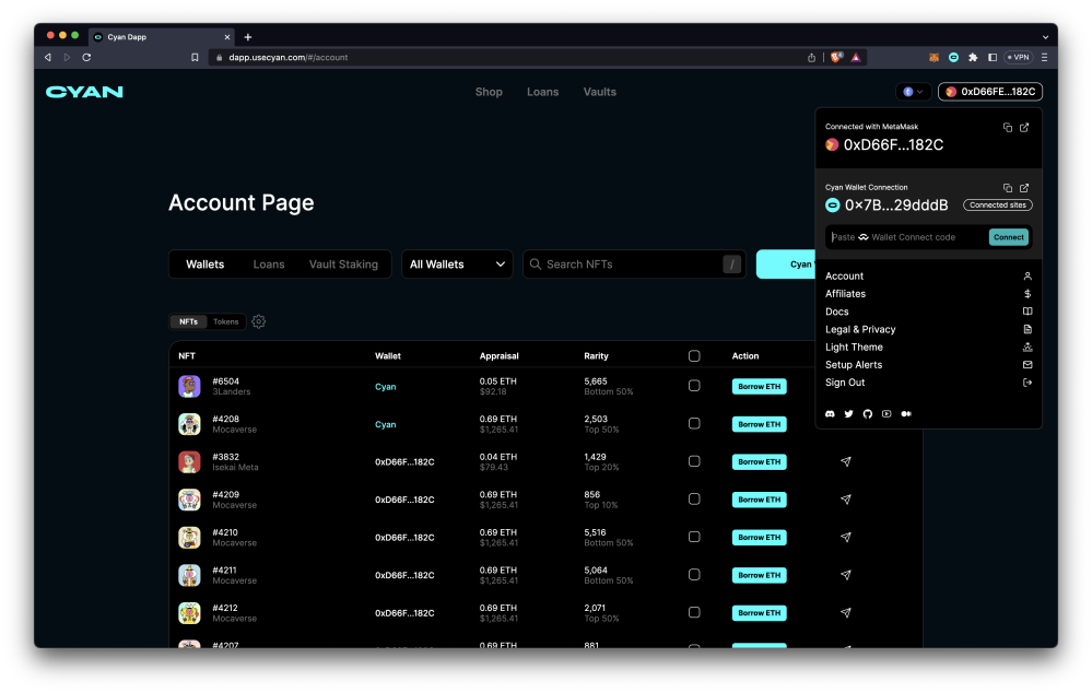 Introducing Cyan v2: A New Era of NFT Finance - CYAN | Article